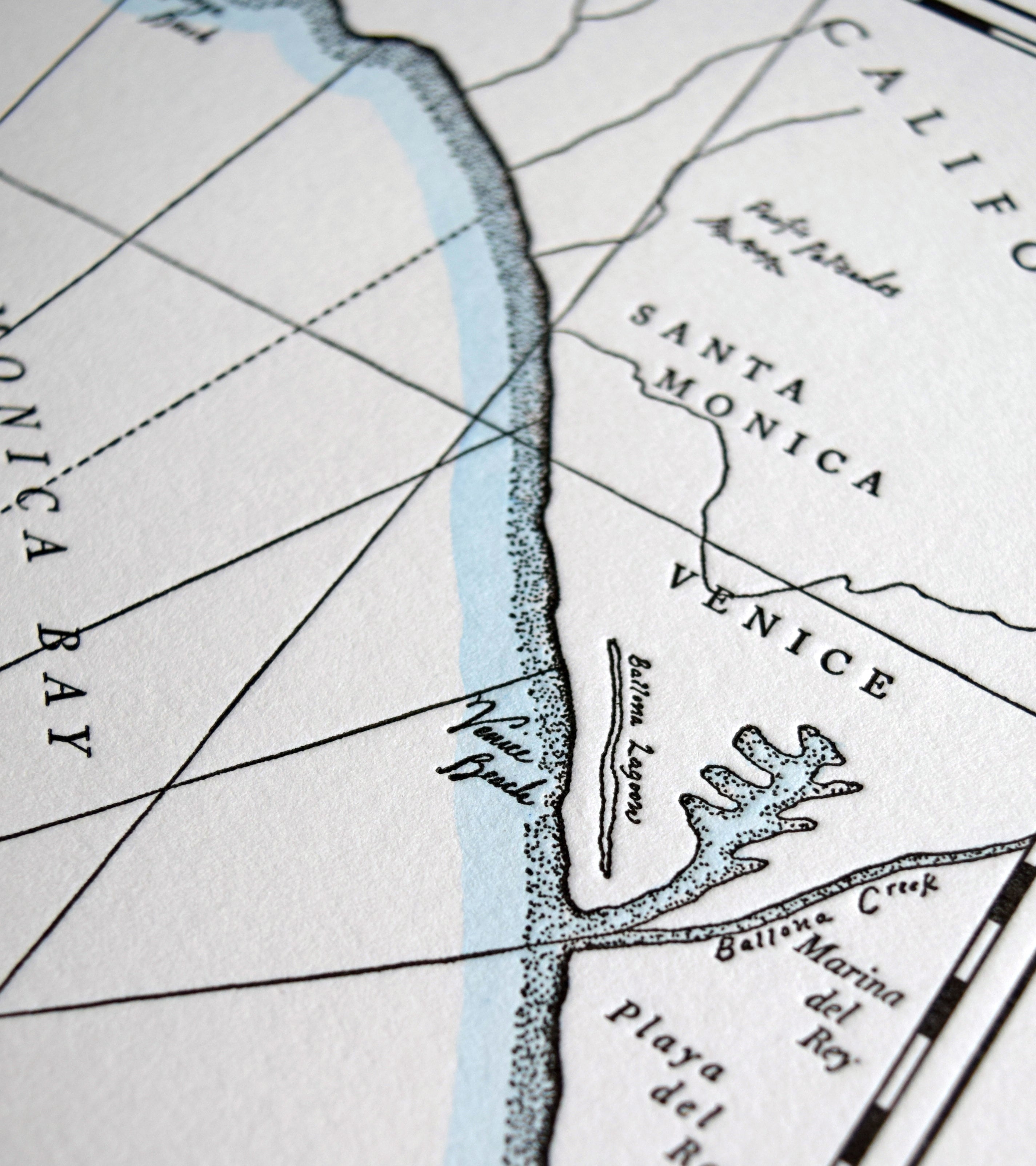 Map California Beaches